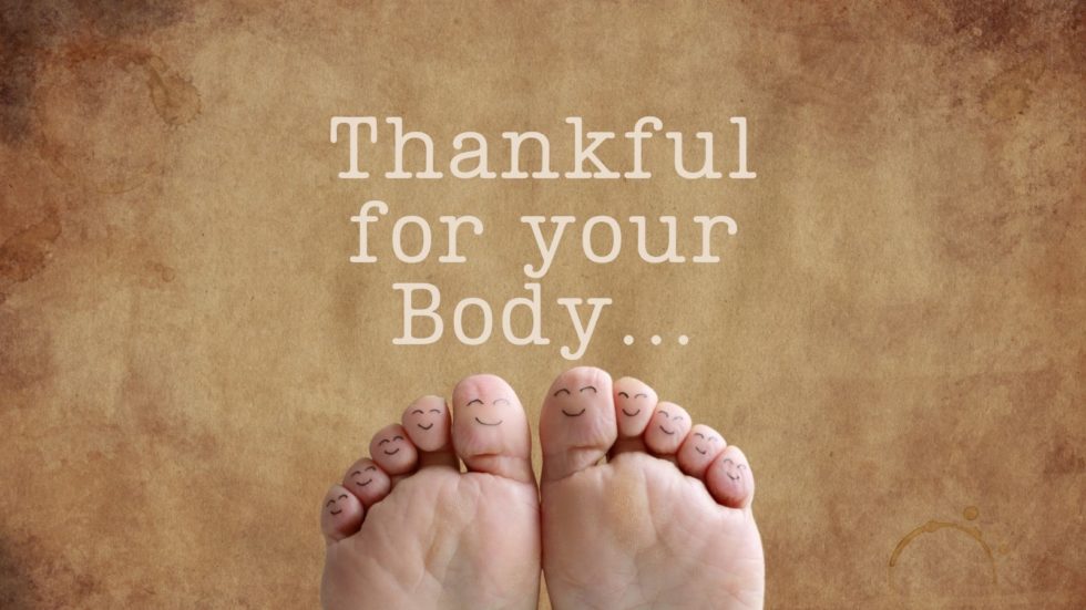 Thankful for your body. - http://positivethanksliving.com